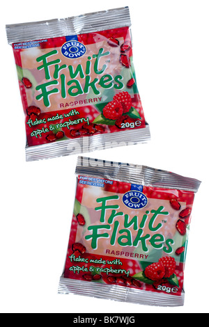 20 gram pack of Fruit Bowl apple and strawberry Fruit Flakes Stock ...