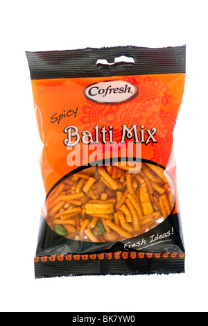 Bag of Cofresh spicy Balti mix savoury snack Stock Photo - Alamy