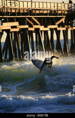 Surfing scenes in Orange County, California, USA Stock Photo - Alamy