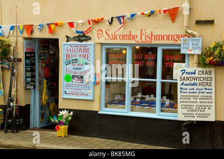 Fishmongers, Salcombe , Devon, England, United Kingdom Stock Photo - Alamy