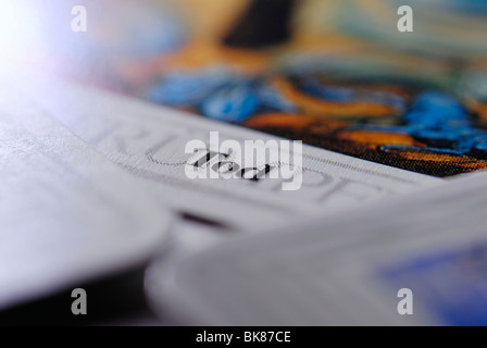 Tarot cards, Tod, German for Death Stock Photo - Alamy