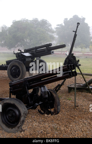 First Indochina War 1954, old French tank on the A1 Hill, Dien Bien Phu ...