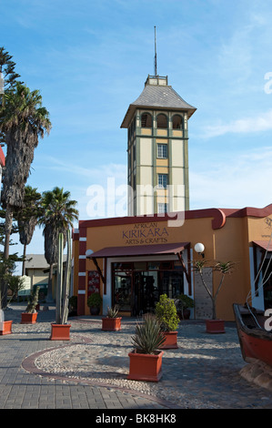 Woermann Tower in Ankerplatz Shopping Precinct, Swakopmund, Namibia ...