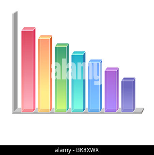 Image of stock market over data processing on green background ...