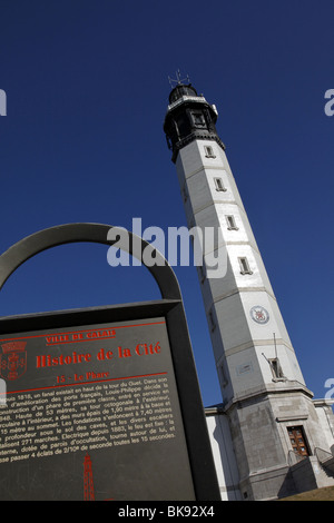 Calais (62) : the lighthouse Stock Photo - Alamy