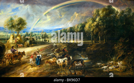 The Rainbow Landscape. Peter Paul Rubens (1577 - 1640); The Rainbow ...