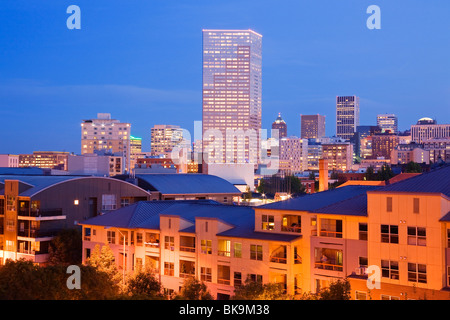 Buildings in a city, US Bancorp Tower, Portland, Oregon, USA Stock ...
