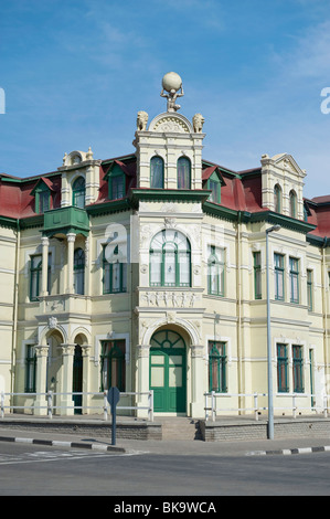 German Colonial Architecture in Swakopmund, Namibia Stock Photo - Alamy