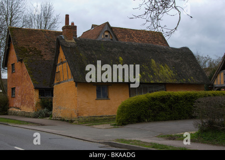 riseley oldest house Stock Photo - Alamy