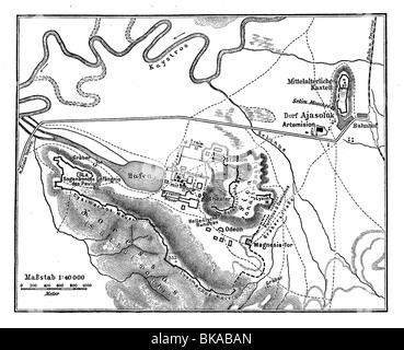 Ephesus (Ephesos / Efes) ruins of the ancient Greek city (now in Izmir ...