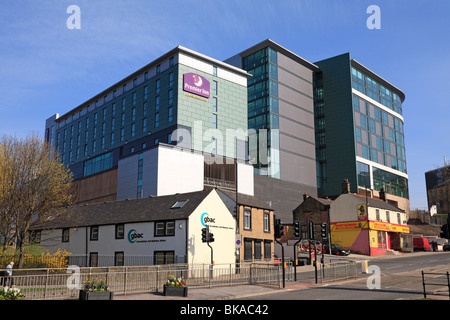 Premier Inn and Gateway Plaza development, Barnsley, South Yorkshire ...