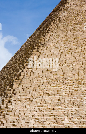 The apex of the Pyramid of Khufu at Giza in Cairo Stock Photo - Alamy