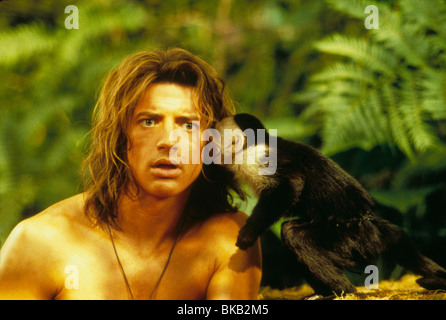 GEORGE OF THE JUNGLE (1997) BRENDAN FRASER, LESLIE MANN GITJ 112 Stock ...