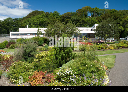 Gardens at the Corran Halls Oban Argyll & Bute Scotland Stock Photo - Alamy