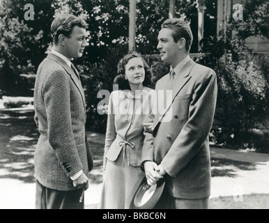 JOSEPH COTTEN TERESA WRIGHT and MACDONALD CAREY publicity portrait in ...