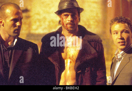 GUY RITCHIE, JASON STATHAM, STEPHEN GRAHAM, SNATCH., 2000 Stock Photo ...