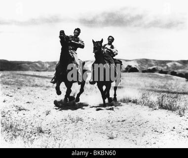 TEXAS (1941) WILLIAM HOLDEN (C), GLENN FORD (R) TEAS 003P Stock Photo ...
