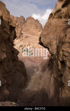 Snake Monument. Petra. Jordan Stock Photo - Alamy