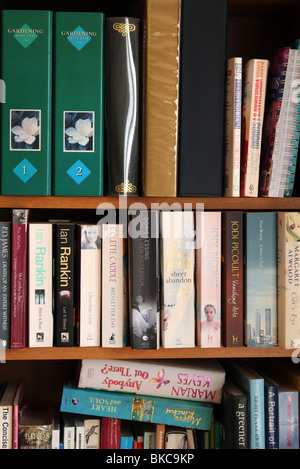 Bookshelf filled with books Stock Photo - Alamy