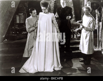 COLIN CLIVE, ELSA LANCHESTER, BORIS KARLOFF, ERNEST THESIGER, BRIDE OF ...