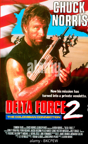 DELTA FORCE 2 (1990) DELTA FORCE II (ALT) CHUCK NORRIS DF2 002 Stock ...