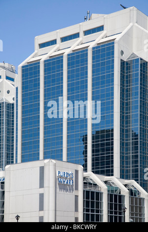 Purdy's Wharf waterfront office towers in downtown Halifax, Nova Scotia ...