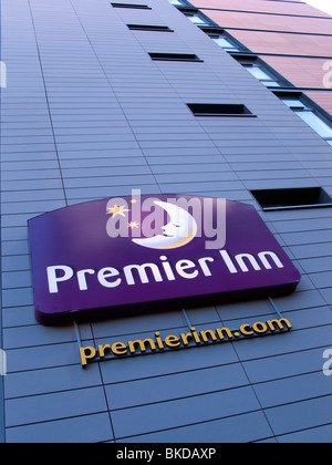 Premier Travel Inn Sign/Logo Stock Photo - Alamy
