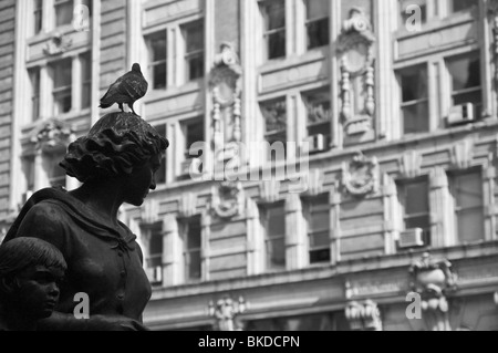 Boston Irish Famine Memorial, Boston, MA Stock Photo - Alamy