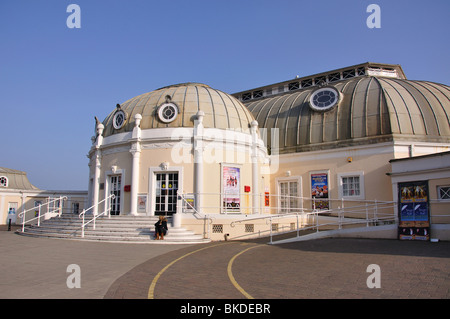 England, West Sussex, Worthing, Worthing Pier, Decorative Glass ...