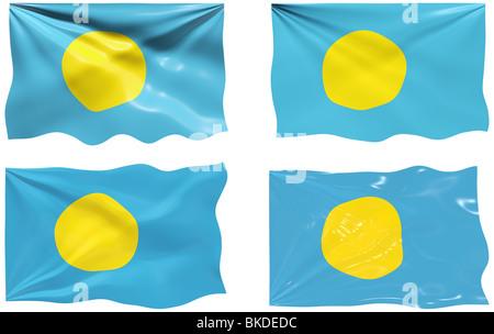 Great Image of the Flag of Palua Stock Photo - Alamy
