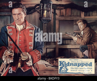 Peter Finch & James Macarthur Film Kidnapped (1964) Characters: Alan ...