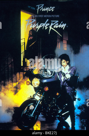 PRINCE POSTER, PURPLE RAIN, 1984 Stock Photo - Alamy
