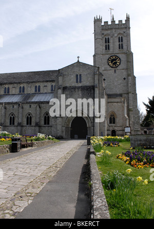 Christchurch Priory - Dorset Stock Photo - Alamy