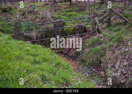 Trent Head Well, the spring at the source of the River Trent, is ...