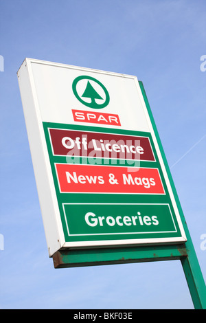 Spar Convenience Store sign Stock Photo - Alamy