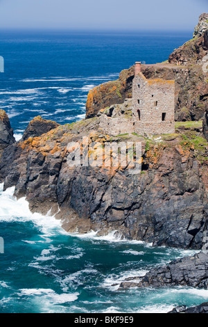 The Crown tin mine at Bottallack in Cornwall, UK Stock Photo - Alamy