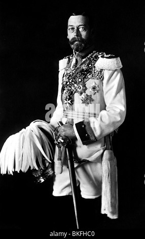 King George V in the uniform of Colonel-in-Chief of the Royal Horse ...