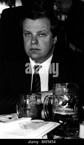 Volker RUEHE , CDU , Federal Minister of Defense , speaking with a ...