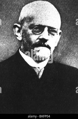DAVID HILBERT (1862-1943) German mathematician Stock Photo - Alamy