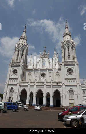 Basilica of Our Lady of Dolours, Thrissur, Kerala, India, Asia Stock ...