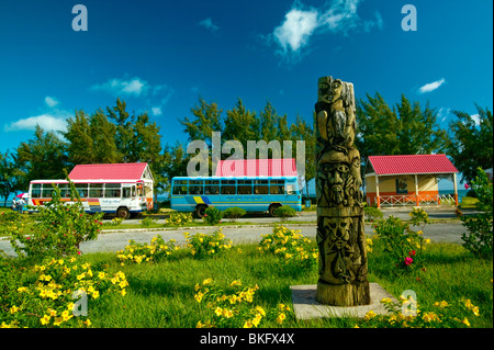 Mauritius, Rodrigues island, Port-Mathurin, entrance to La Residence, a ...