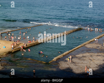 Saltwater swimming pools at Austinmer Beach in AUstinmer, New South ...