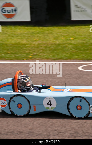 Electric Car Racing in the Greenpower Championship at Goodwood Sussex ...
