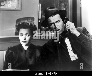 MAGIC TOWN (1947) JANE WYMAN, JAMES STEWART MGTN 002P L Stock Photo - Alamy