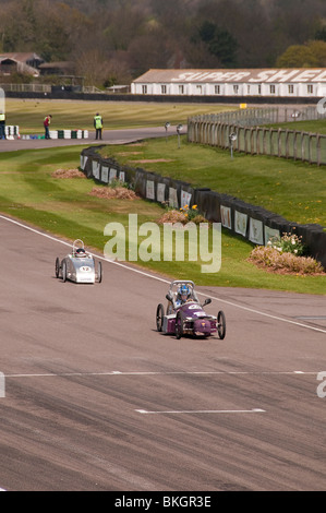 Electric Car Racing in the Greenpower Championship at Goodwood Sussex ...