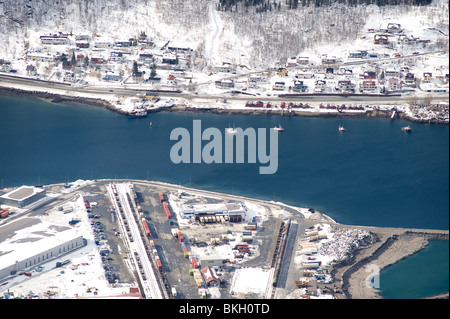 Traditional houses in Narvik, Nordland, Norway Stock Photo - Alamy