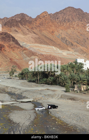 The village of Fanja in Oman Stock Photo - Alamy