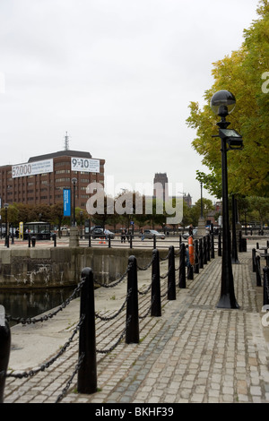 Liverpool Anglican Cathedral from Albert Dock Stock Photo - Alamy