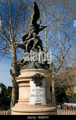 Madrid Spain Spanish Al Pueblo del Dos Mayo the people of 2 May 1808 ...