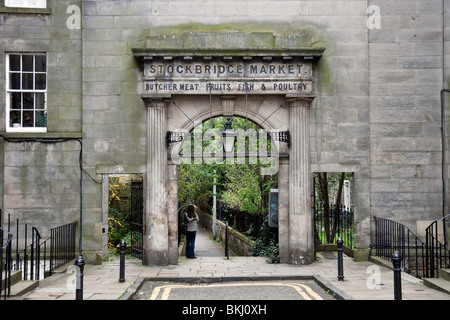 Stockbridge Market Stockbridge Edinburgh Stock Photo - Alamy
